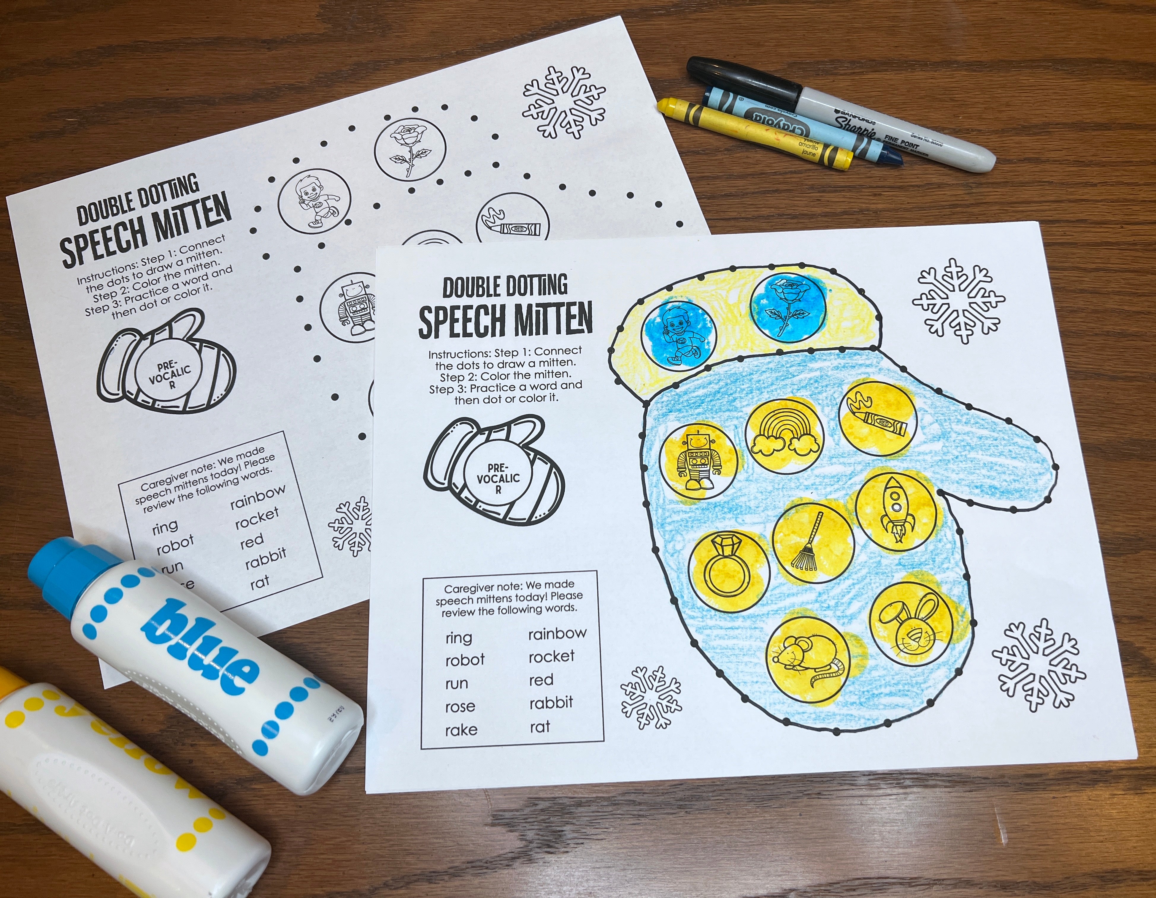 Winter Themed Resources – Panda Speech LLC