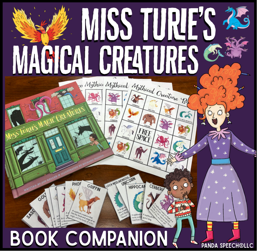 Miss Turie's Magical Creatures Book Companion – Panda Speech LLC