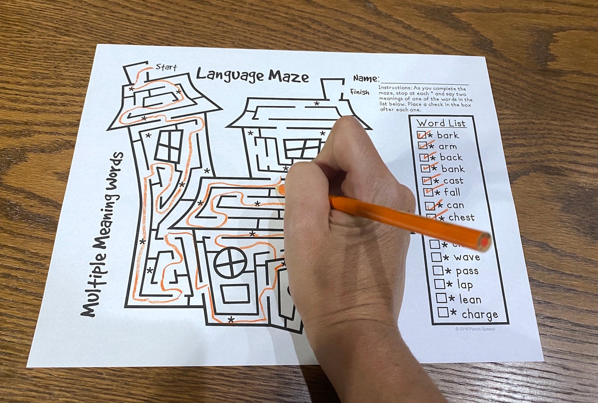 Spooky Articulation Mazes ~ No Prep Speech Therapy – Panda Speech LLC