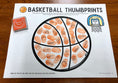 Basketball Thumbprints A Speech Therapy Craft Activity ~ Articulation ...