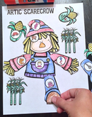 Articulation Scarecrow ~ Speech Therapy Cut & Paste Craft – Panda ...