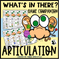 What's In There? Articulation ~ Speech Therapy Game Companion – Panda ...