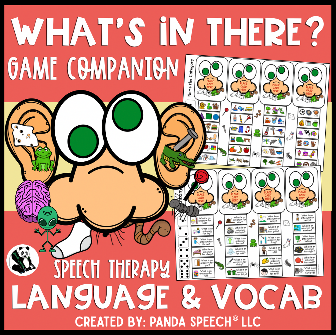 What's In There? Language ~ Speech Therapy Game Companion – Panda ...
