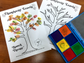Falling Leaves Thumbprints A Speech Therapy Craft Activity ~ Articulat ...