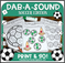 Dab a Sound Soccer Edition ~ Print & Go for Articulation Speech Therap ...