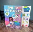 Time to Get Dressed ~ Lift-a-Flap Board Book + downloadable extras (Cl ...