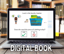 Time to Get Dressed DIGITAL BOOK (BOOM Card Book) – Panda Speech LLC