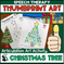 Christmas Tree Thumbprints A Speech Therapy Craft Activity ~ Articulat ...