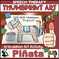 Piñata Thumbprints A Speech Therapy Craft Activity ~ Articulation Prac ...