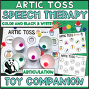 Artic Toss Toy Companion for Pom Poms & Paper Cups (Articulation ...