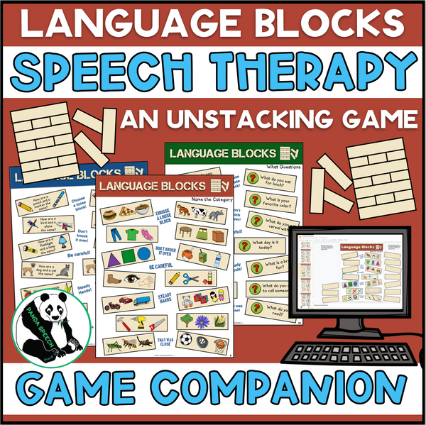 Language Blocks ~ Speech Therapy Game Companion – Panda Speech LLC