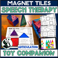 Magnet Tiles Speech Toy Companion for Articulation Skills – Panda ...