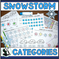 Snowstorm Categories No Prep Speech Therapy Worksheets – Panda Speech LLC