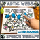 Artic Webs! Later Articulation Sounds ~ Play Dough Companion + Digital ...