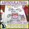 Articulation Bunnies ~ Speech Therapy Cut & Paste Craft – Panda Speech LLC