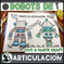 Robots de Articulación ~ Speech Therapy Cut & Paste Craft in Spanish ...