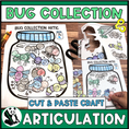 Articulation Bug Collection~ Speech Therapy Cut & Paste Craft – Panda ...
