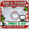 Dab a Sound Christmas Edition ~ Print & Go for Articulation Speech The ...