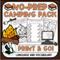 S'mores NO PREP Language Pack for Speech Therapy! Print & Go – Panda ...