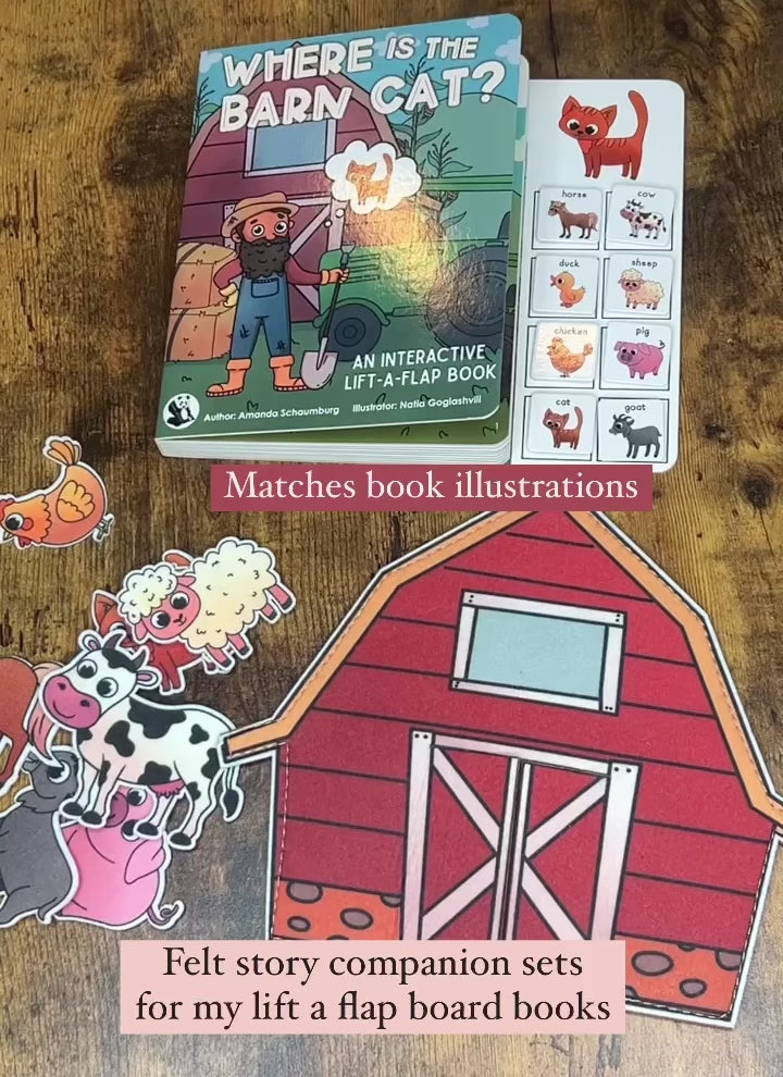 Lift-a-Flap Board Books – Panda Speech LLC