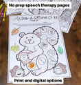 Dab a Sound Fall Edition ~ Print & Go for Articulation Speech Therapy ...