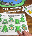 Frog Launching Pad for Articulation Toy Companion for Plastic Hopping ...