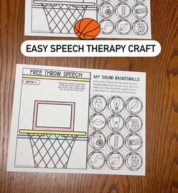 Free Throw Speech One Page Articulation & Language Craft – Panda Speech LLC