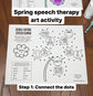 Double Dotting Speech Flower ~ A Speech Therapy Art Activity – Panda ...