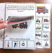 Things that Go! Lift a Flap Book (Print & Make Book) – Panda Speech LLC