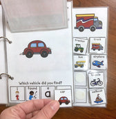 Things that Go! Lift a Flap Book (Print & Make Book) – Panda Speech LLC