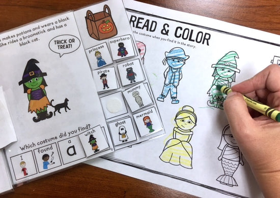 Guess the Costume Lift a Flap Book (Print & Make Book) – Panda Speech LLC