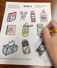 Pack the Bag Articulation~ Speech Therapy Cut & Paste Craft – Panda ...