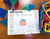 Magnet Tiles Speech Toy Companion for Language Skills – Panda Speech LLC