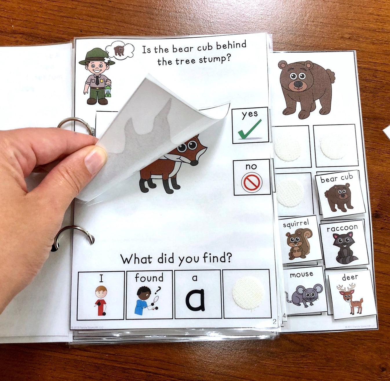 Forest Ranger Rescue Lift a Flap Book (Print & Make Book) – Panda ...