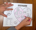 Double Dotting Speech Valentine ~ A Speech Therapy Art Activity – Panda ...