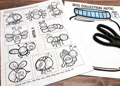 Articulation Bug Collection~ Speech Therapy Cut & Paste Craft – Panda ...