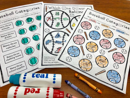 Baseball No Prep Language Pack (Quick pack!) – Panda Speech LLC