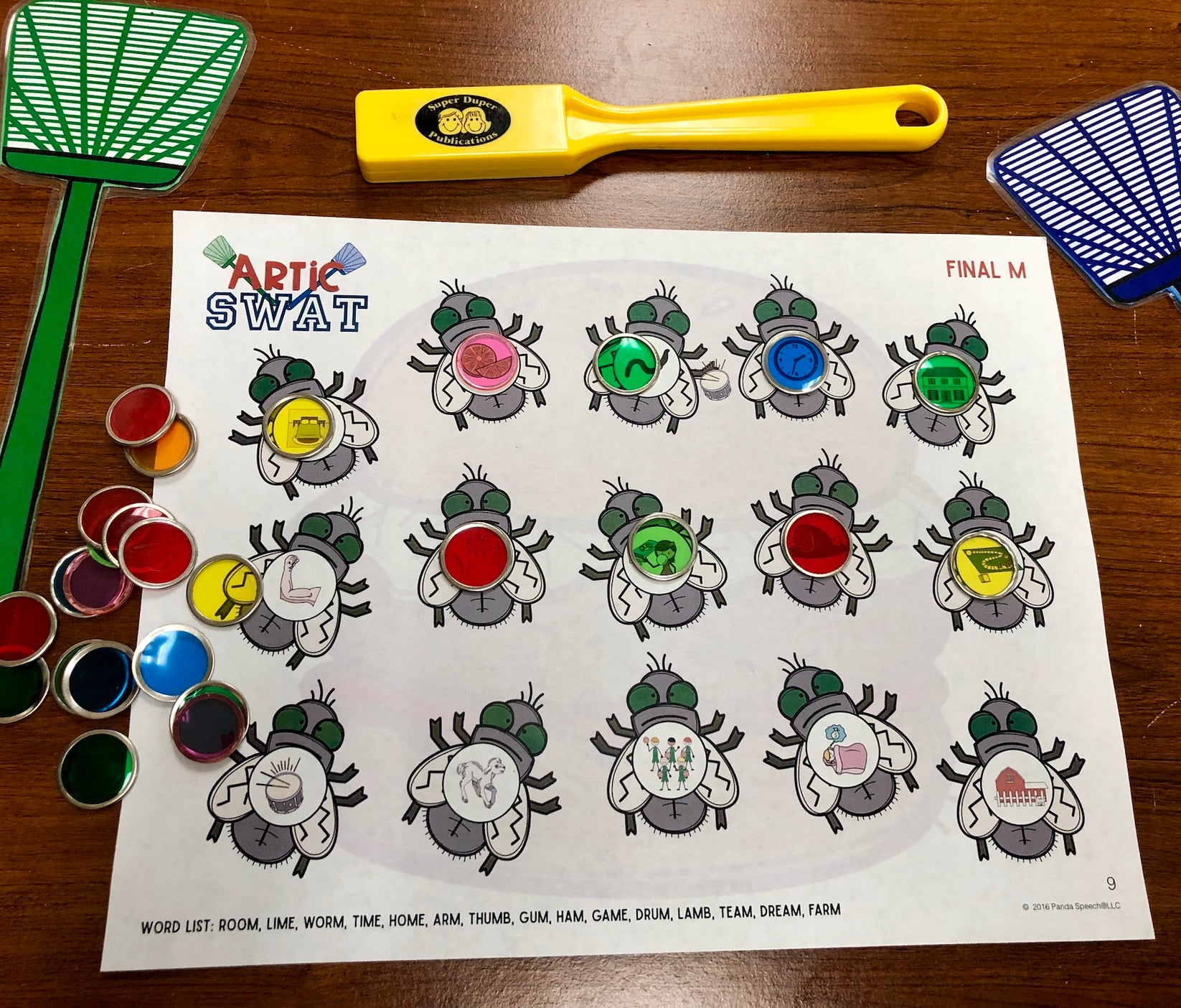 Artic Swat! Later Articulation Sounds ~ Play Dough Companion + Digital ...