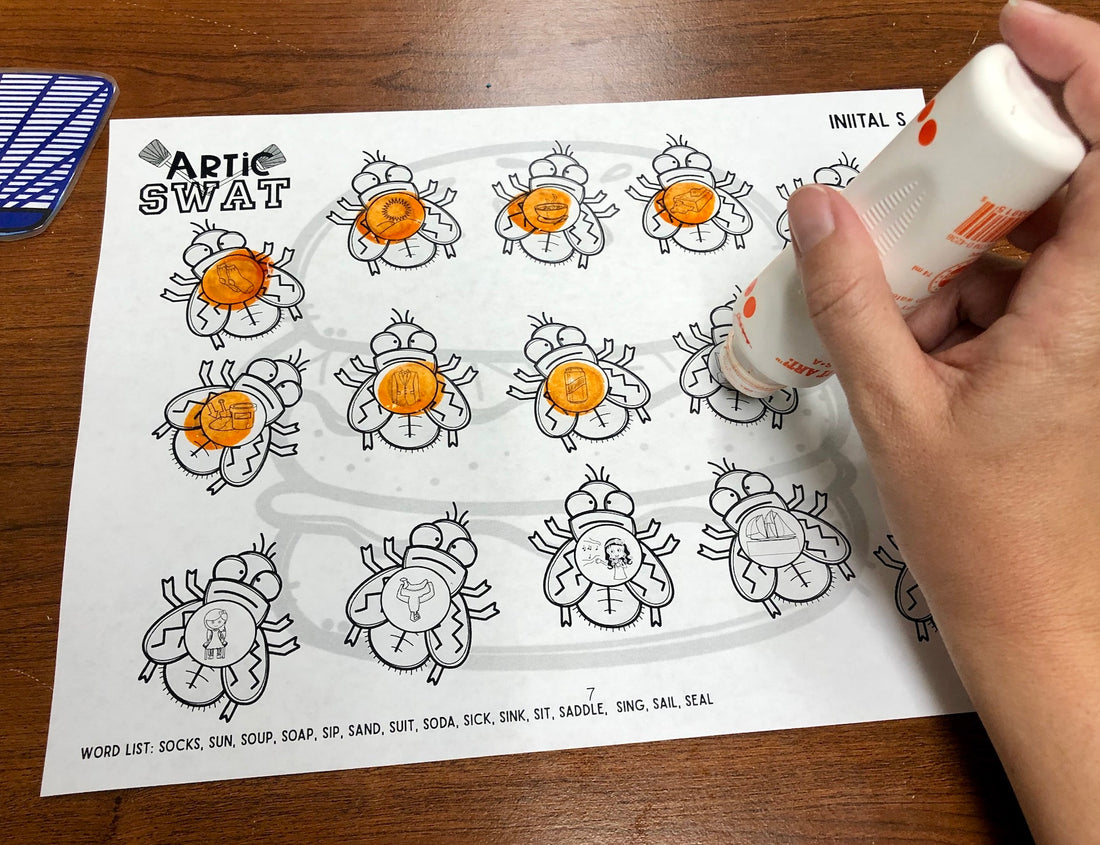 Artic Swat! Later Articulation Sounds ~ Play Dough Companion + Digital ...