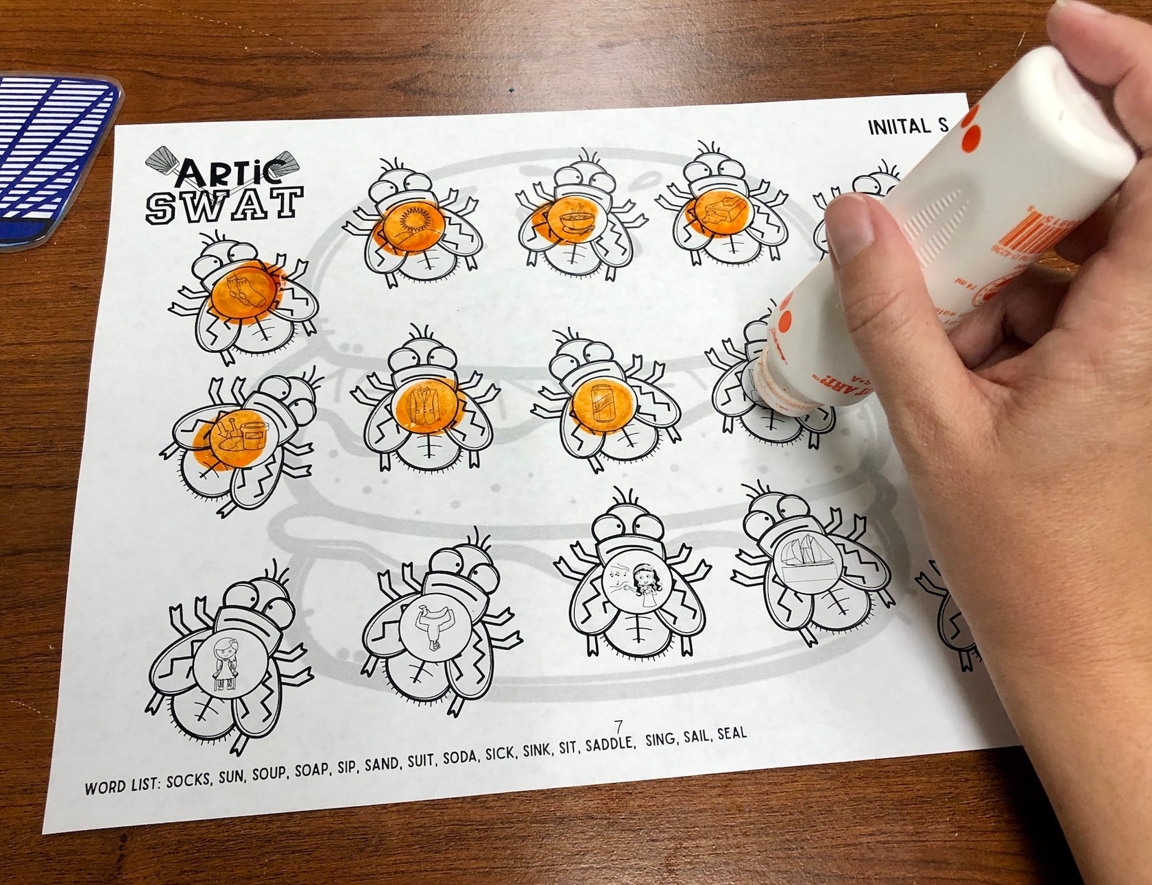 Artic Swat! Later Articulation Sounds ~ Play Dough Companion + Digital ...