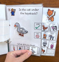 Where's the Barn Cat? Lift a Flap Book (Print & Make Book) – Panda ...