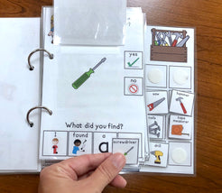 Time for Tools Lift a Flap Book (Print & Make Book) – Panda Speech Therapy