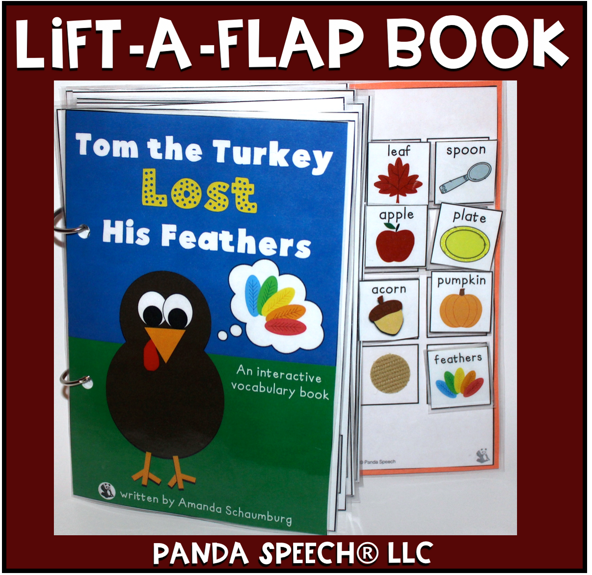 Tom the Turkey Lost His Feathers! Lift a Flap Book (Print & Make Book ...