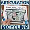 Articulation Recycling: A Cut & Paste Speech Therapy Craft – Panda ...