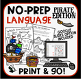 Pirate No Prep Language Pack (Huge pack!) – Panda Speech LLC