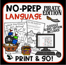 Pirate No Prep Language Pack (Huge pack!) – Panda Speech LLC