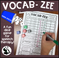 Vocab Zee ~ Articulation Dice Game Companion – Panda Speech LLC