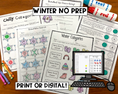 Winter No Prep Language Pack (Huge pack!) – Panda Speech LLC