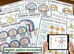 Basketball No Prep Language Pack (Quick pack!) – Panda Speech LLC