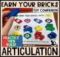 Earn Your Bricks Toy Companion for Articulation (use with building bri ...